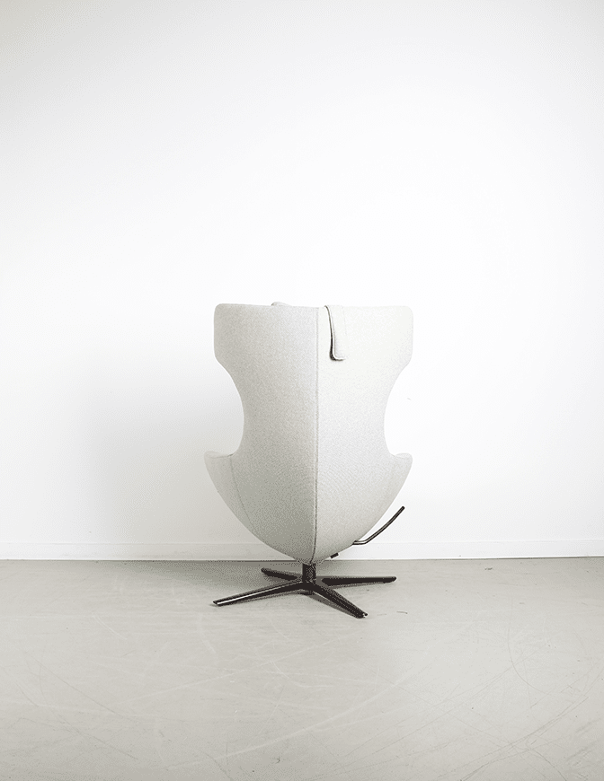 Leolux Caruzzo Fauteuil +Voetenbank Beige Stof – Zwart - Zillions ...